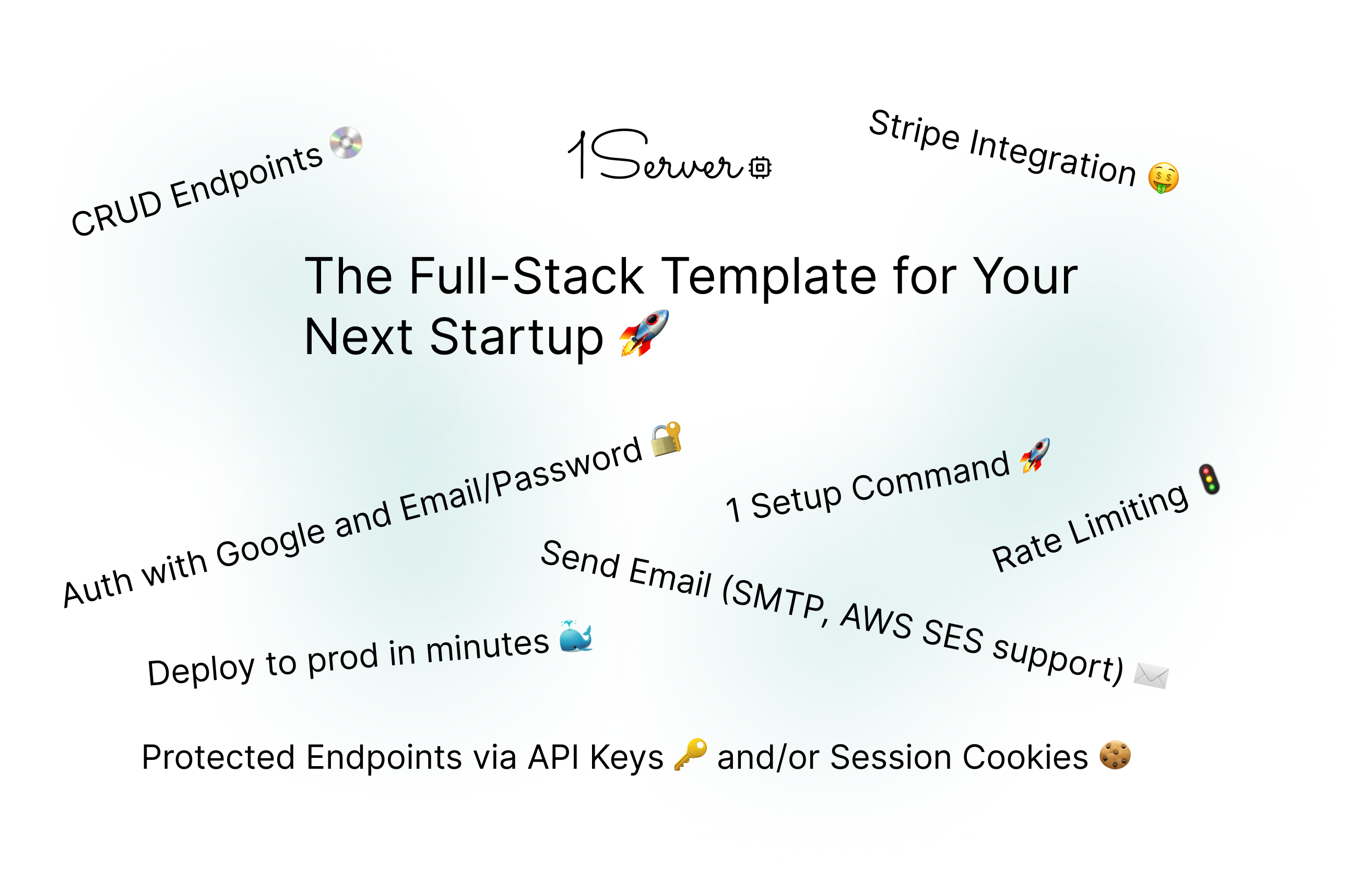 1Server - The Full-Stack Template for Your Next Startup